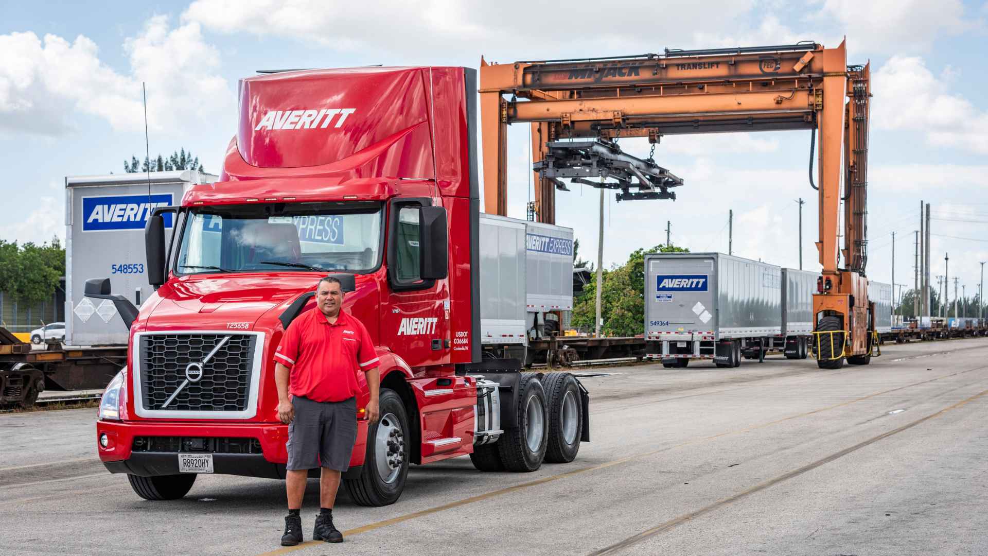 Trailer On Flatcar Intermodal Service | TOFC Transportation | Averitt